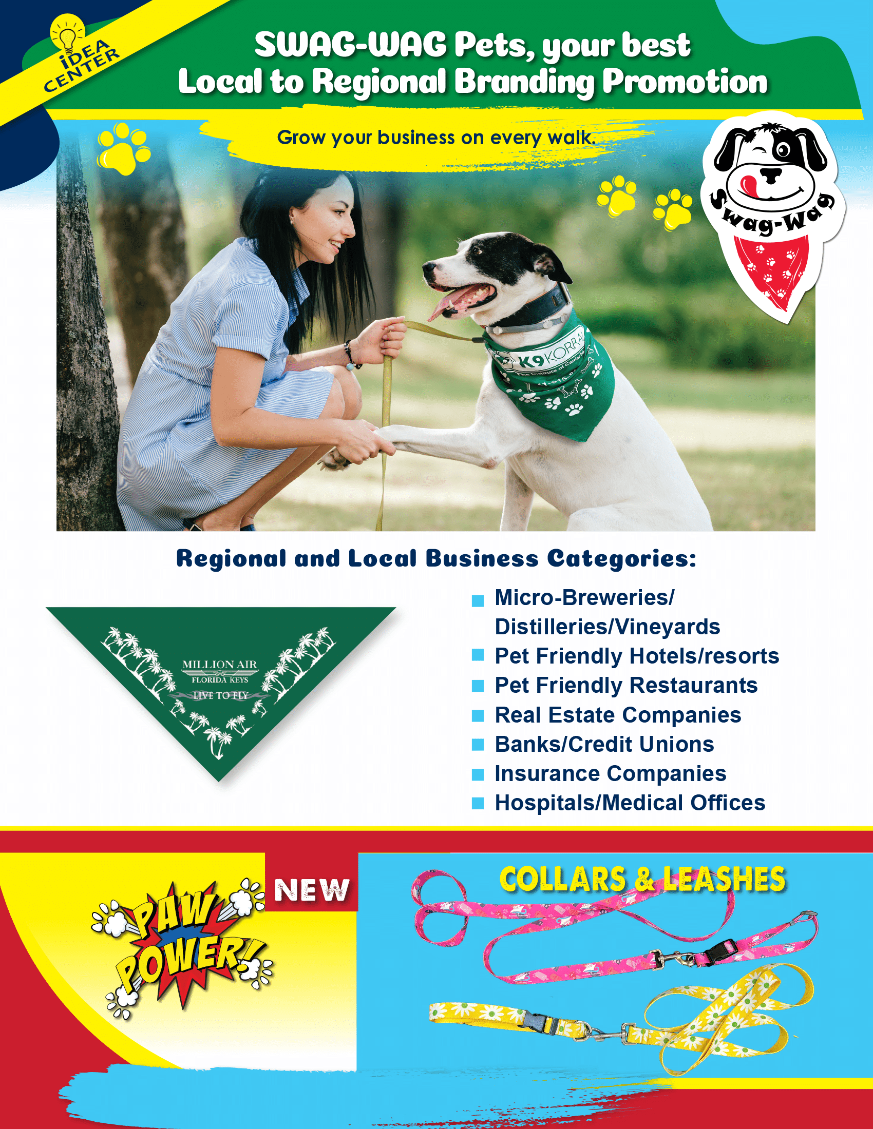 Customizable Flyers - Swag Wag Pet Promotions